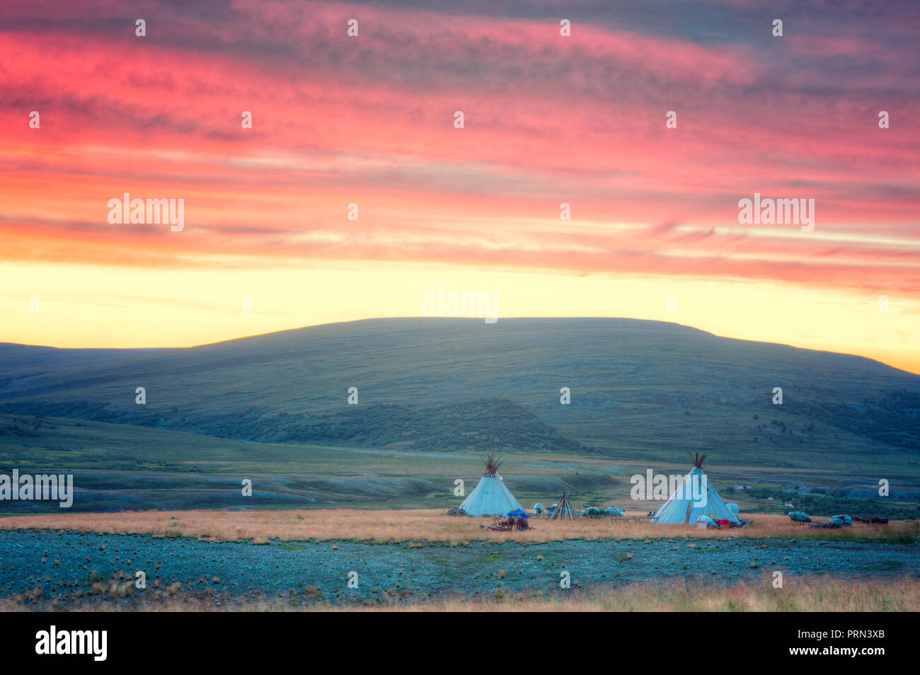 Herders dwellings hi-res stock photography and images - Alamy
