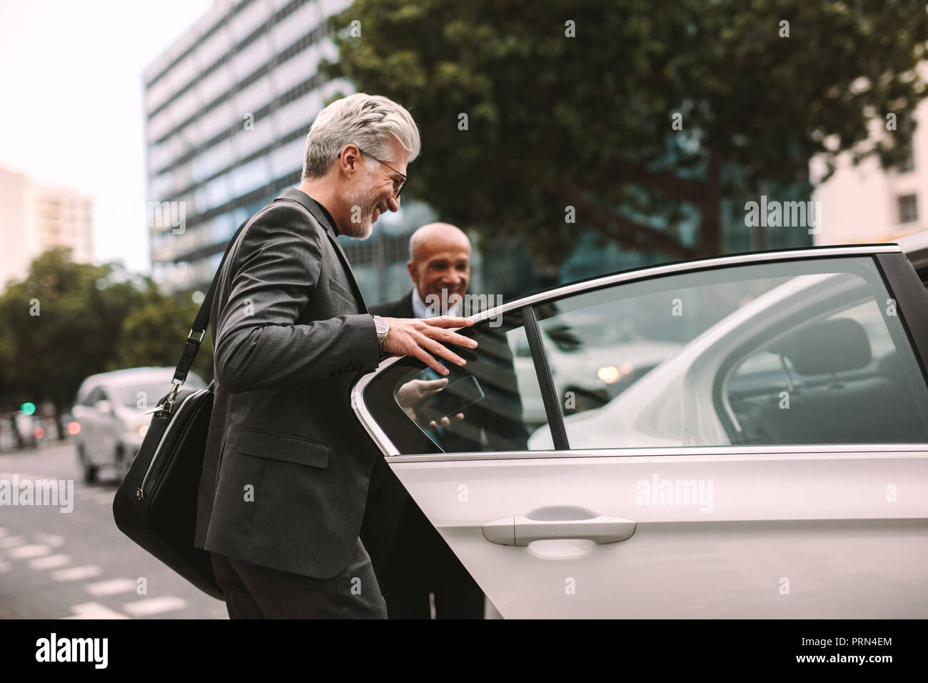 Getting into a cab hi-res stock photography and images - Alamy