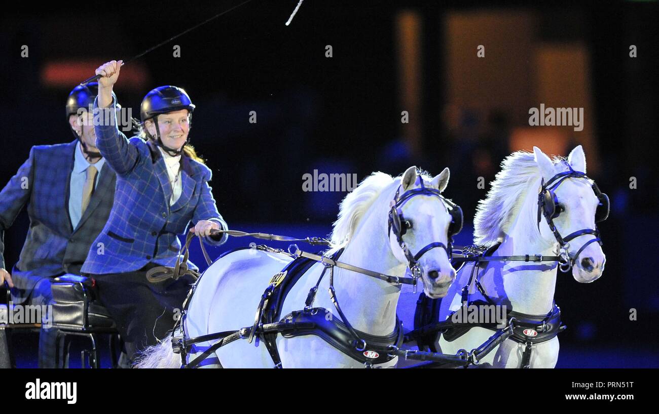 NEC Birmingham, UK. 3rd Oct 2018. Stacie Leach, winner of the Osborne ...
