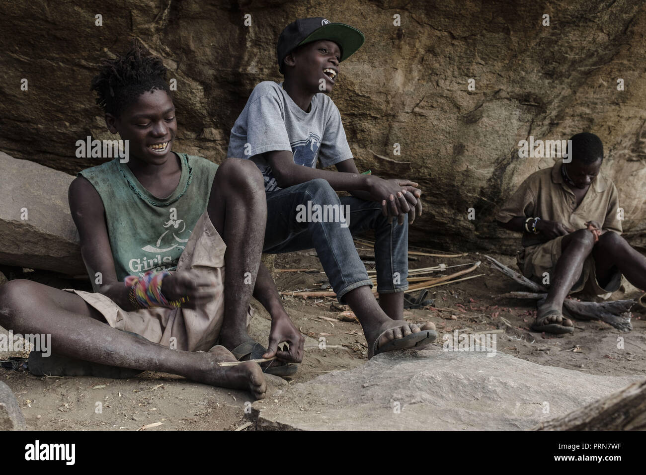 Hadza tribe hi-res stock photography and images - Alamy