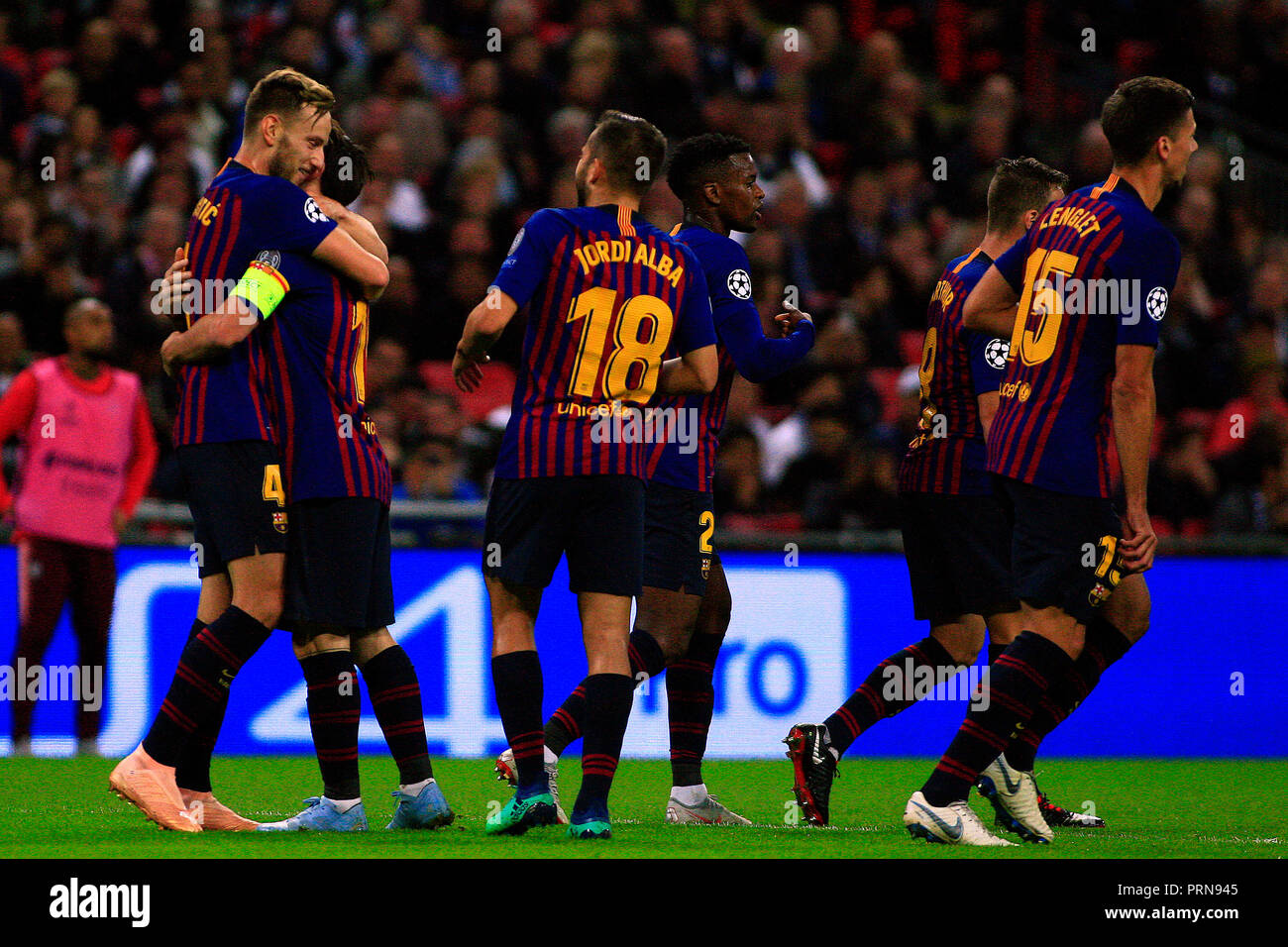 Ivan rakitic barcelona tottenham hi-res stock photography and images ...