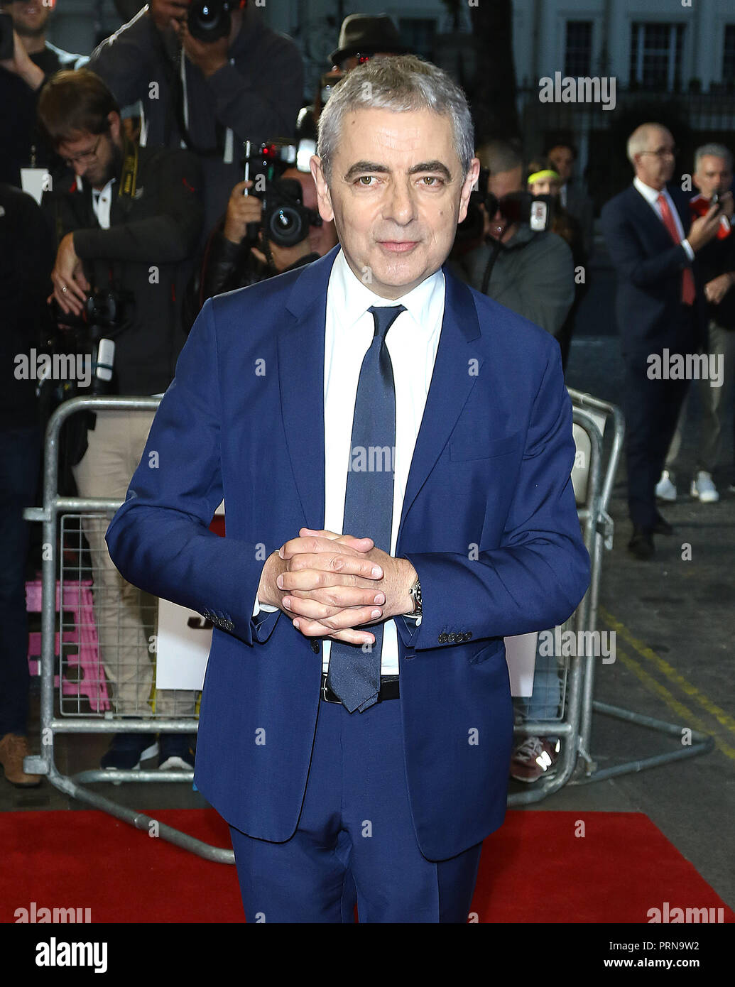 Rowan atkinson johnny english hi-res stock photography and images - Alamy