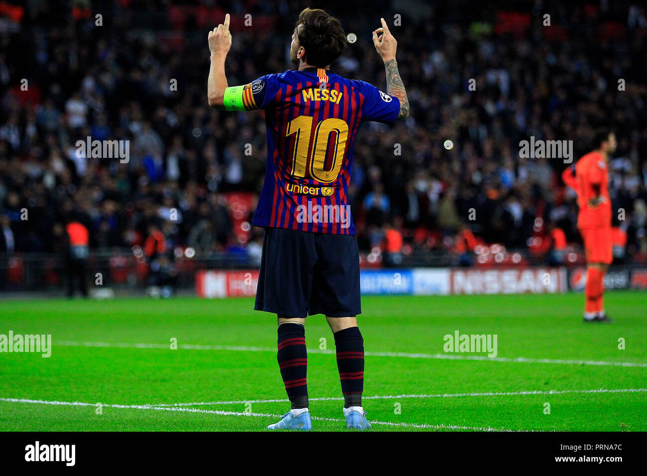 Lionel messi after scoring a goal hi-res stock photography and images ...
