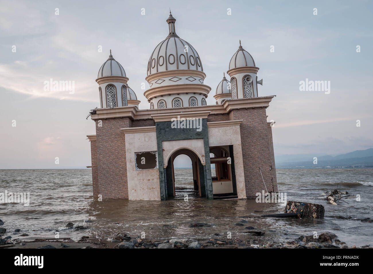 Palu, Central Sulawesi, Indonesia. 3rd Oct, 2018. The Landmark of Arkam ...