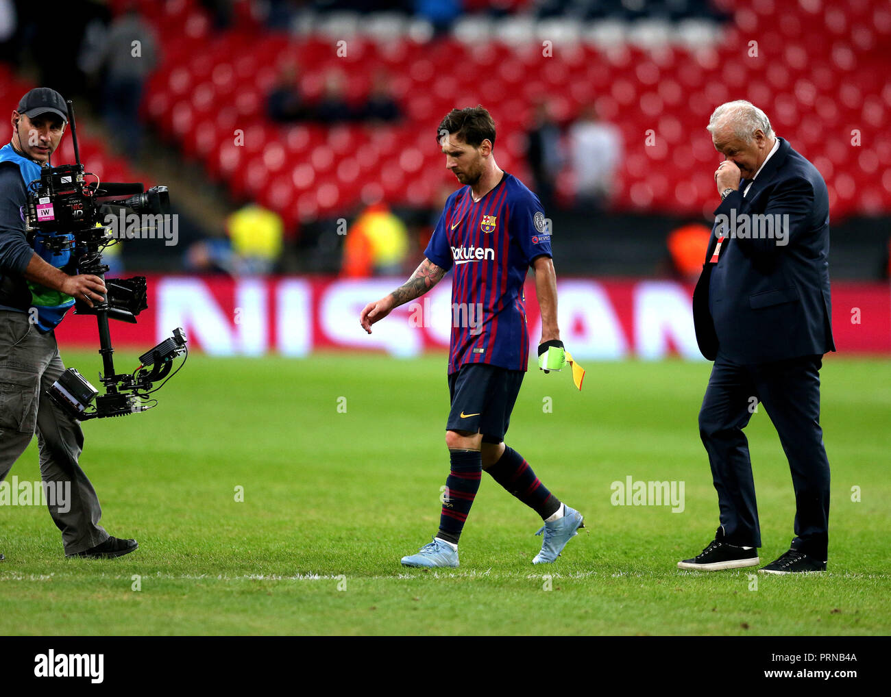 Wembley Stadium, London England. 3rd Oct, 2018. UEFA Champions League ...