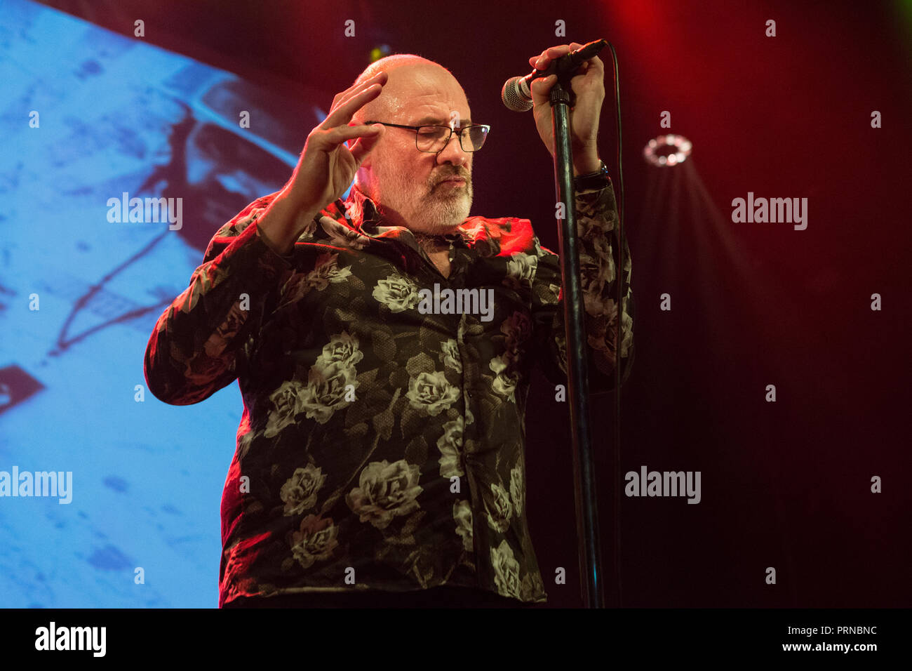 Norway, Oslo - October 3, 2018. The Scottish singer and songwriter Fish ...