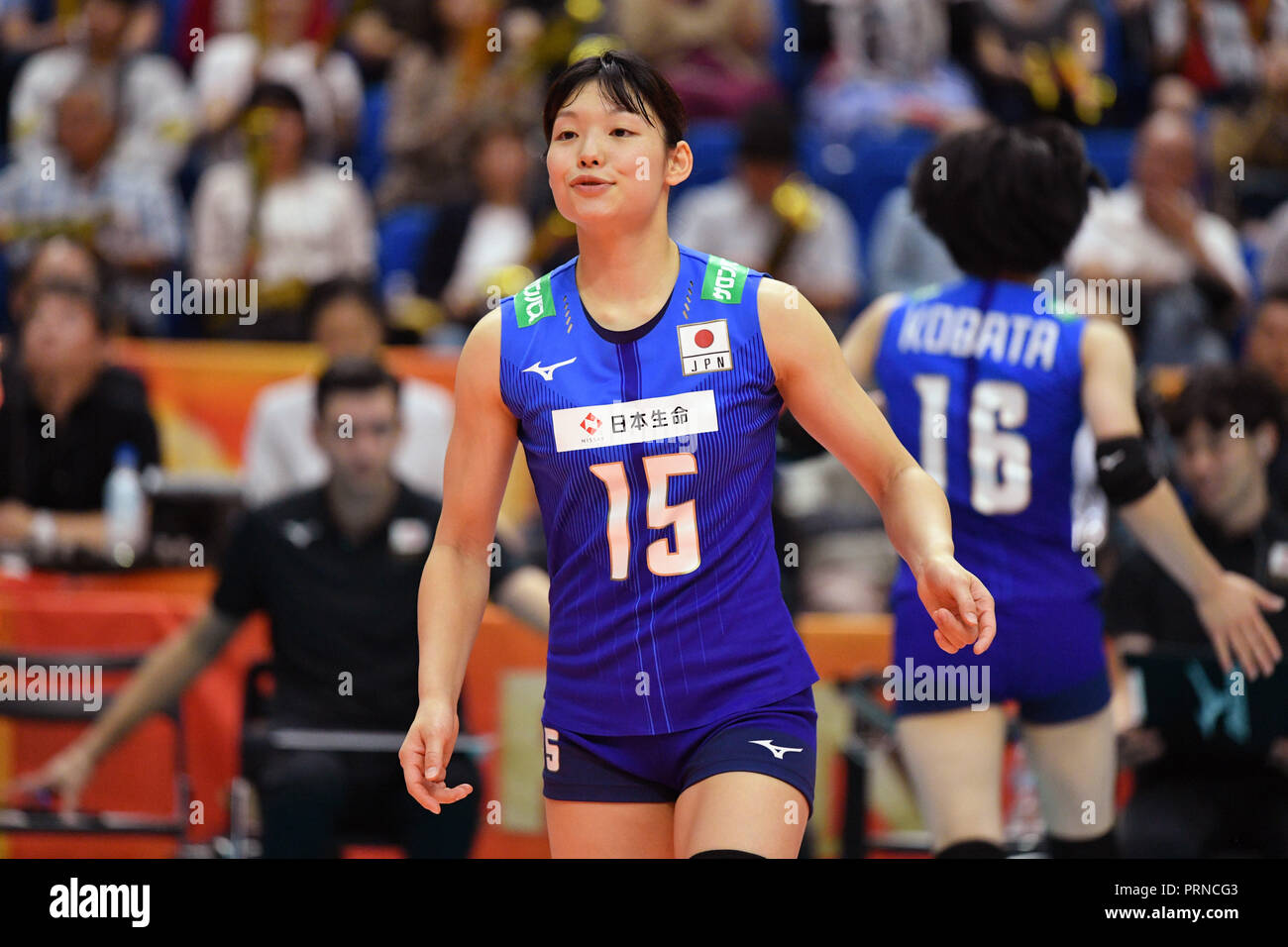 Kotoe Inoue (JPN), OCTOBER 3, 2018 - Volleyball : FIVB Volleyball Women ...