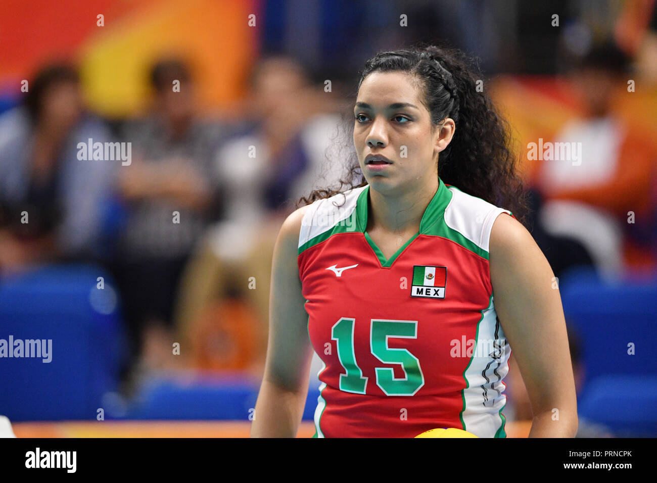 Kanagawa, Japan. Credit: MATSUO. 3rd Oct, 2018. Ana Valle (MEX ...