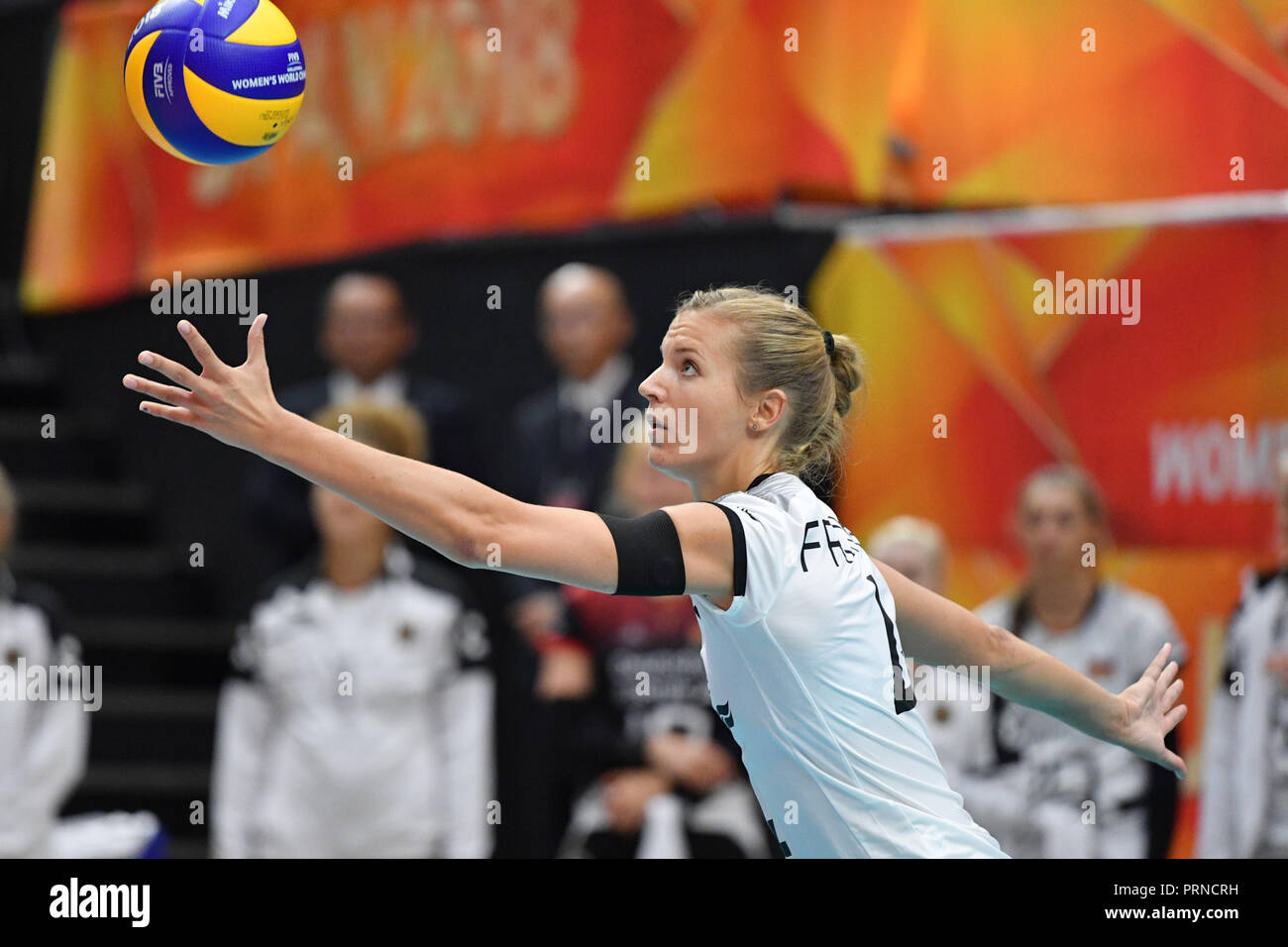 Kanagawa, Japan. Credit: MATSUO. 3rd Oct, 2018. Maren Fromm (GER ...