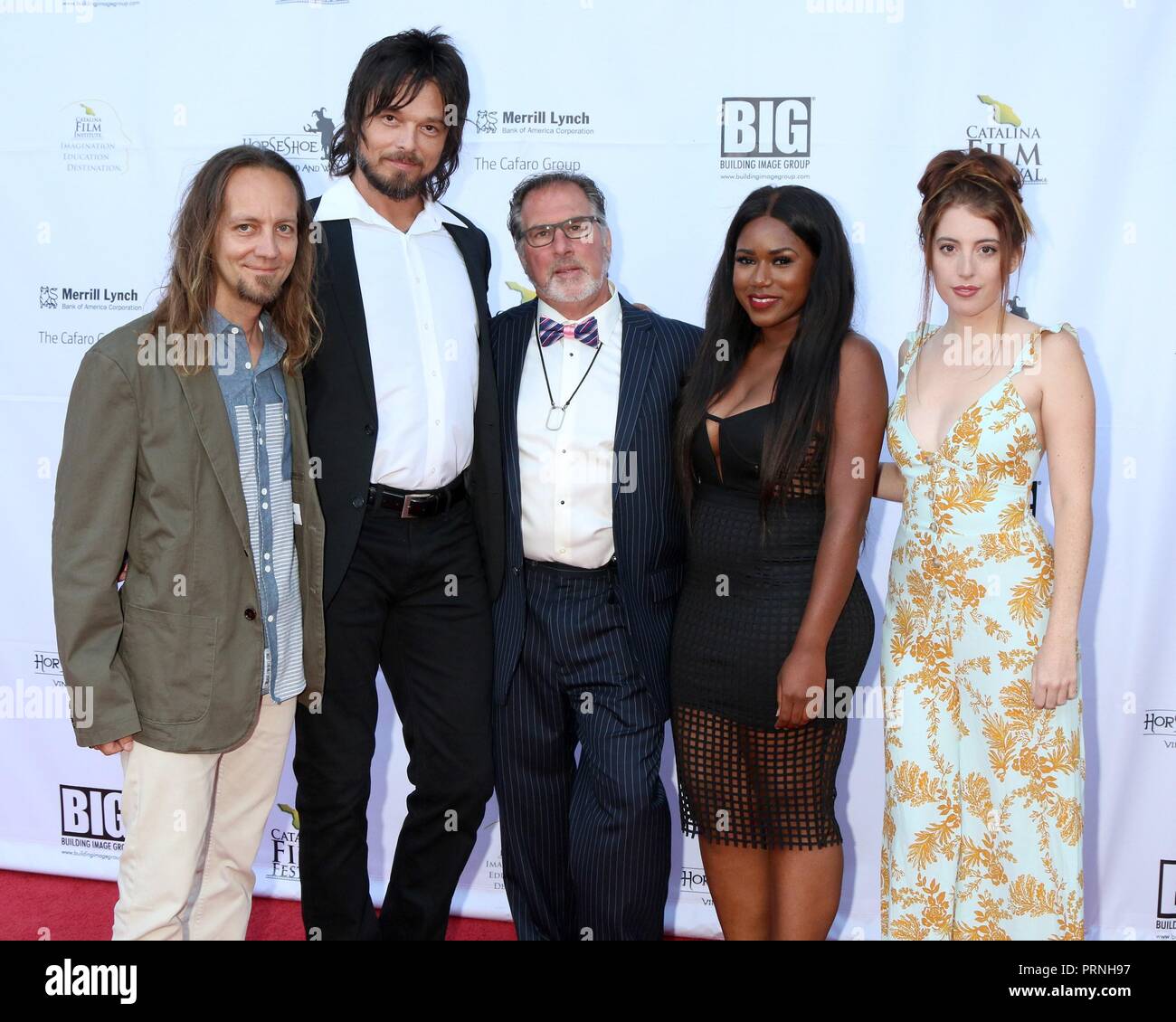 Long Beach, CA. 29th Sep, 2018. Nate Jones, Nicholas Davidoff, Bob ...