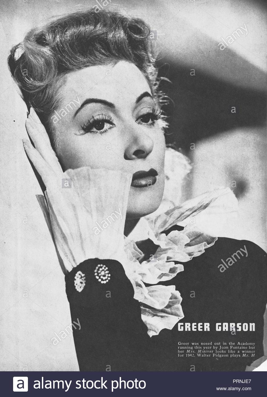 Greer Garson Random Harvest Stock Photos & Greer Garson Random Harvest ...