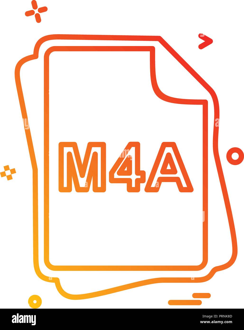 M4a file type Stock Vector Images - Alamy
