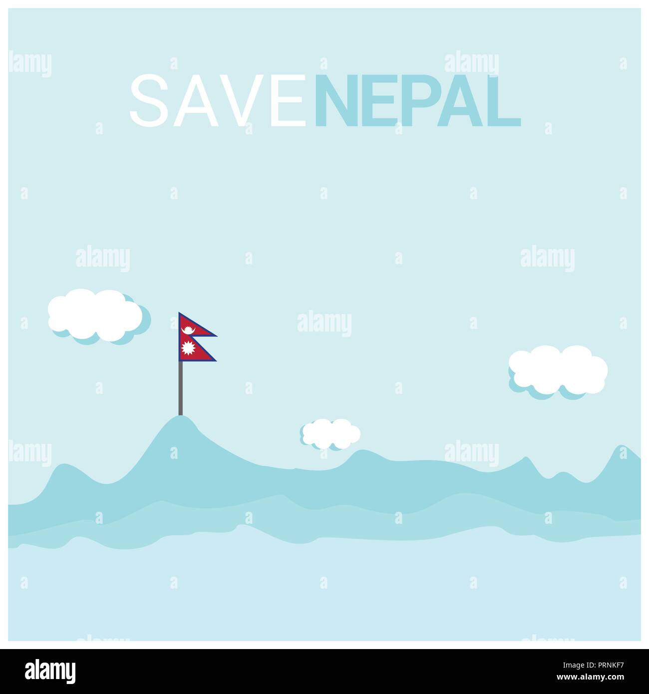 Nepalese flag map Stock Vector Images - Alamy