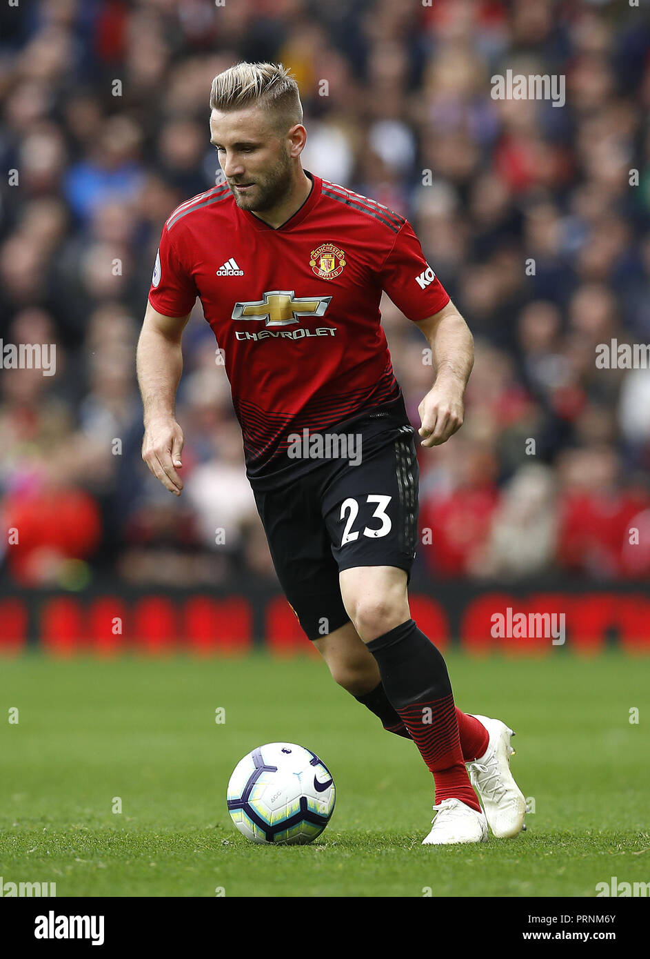 Luke Shaw, Manchester United Stock Photo - Alamy