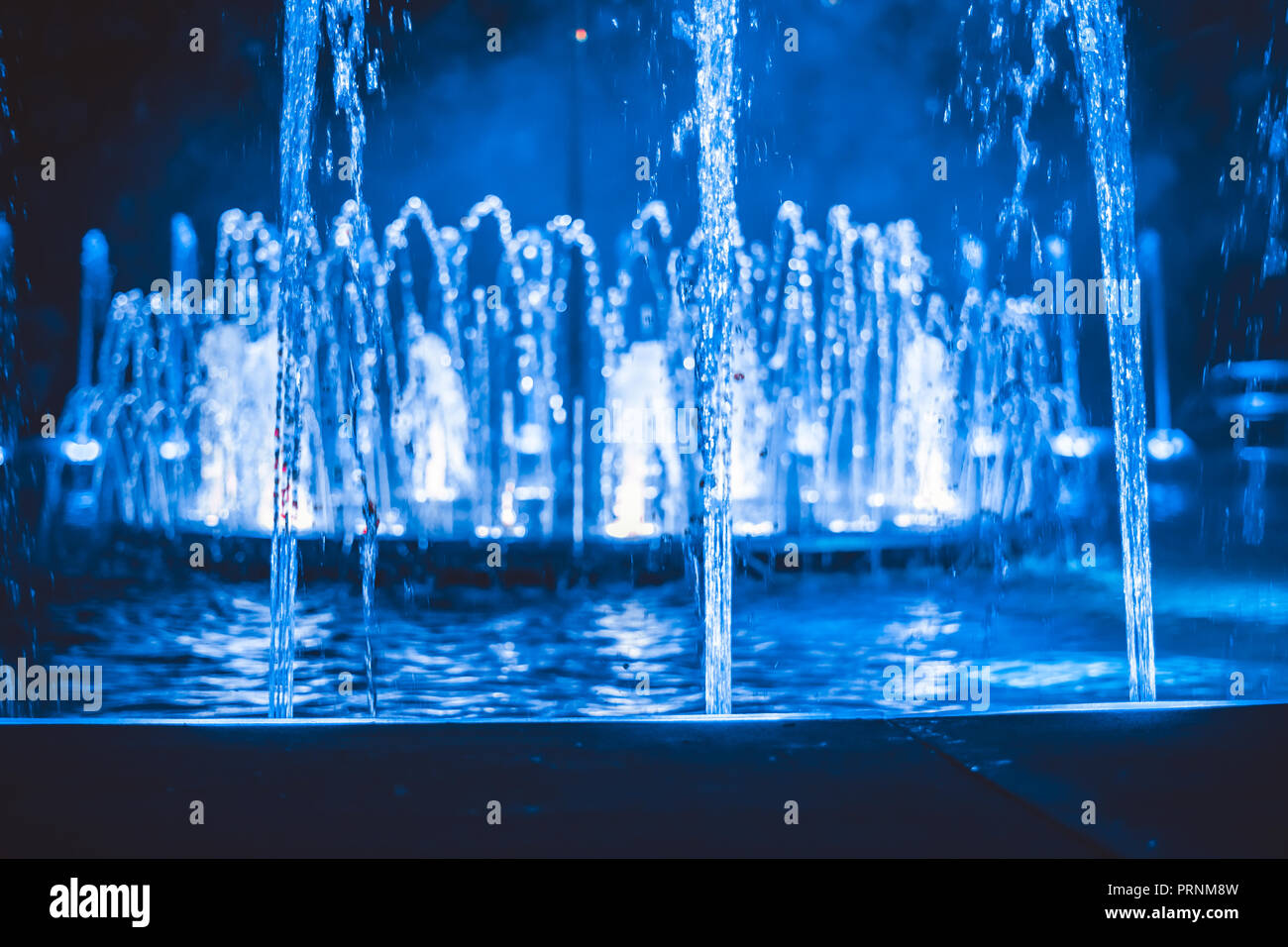 Colored Water Fountain Stock Photos & Colored Water Fountain Stock ...