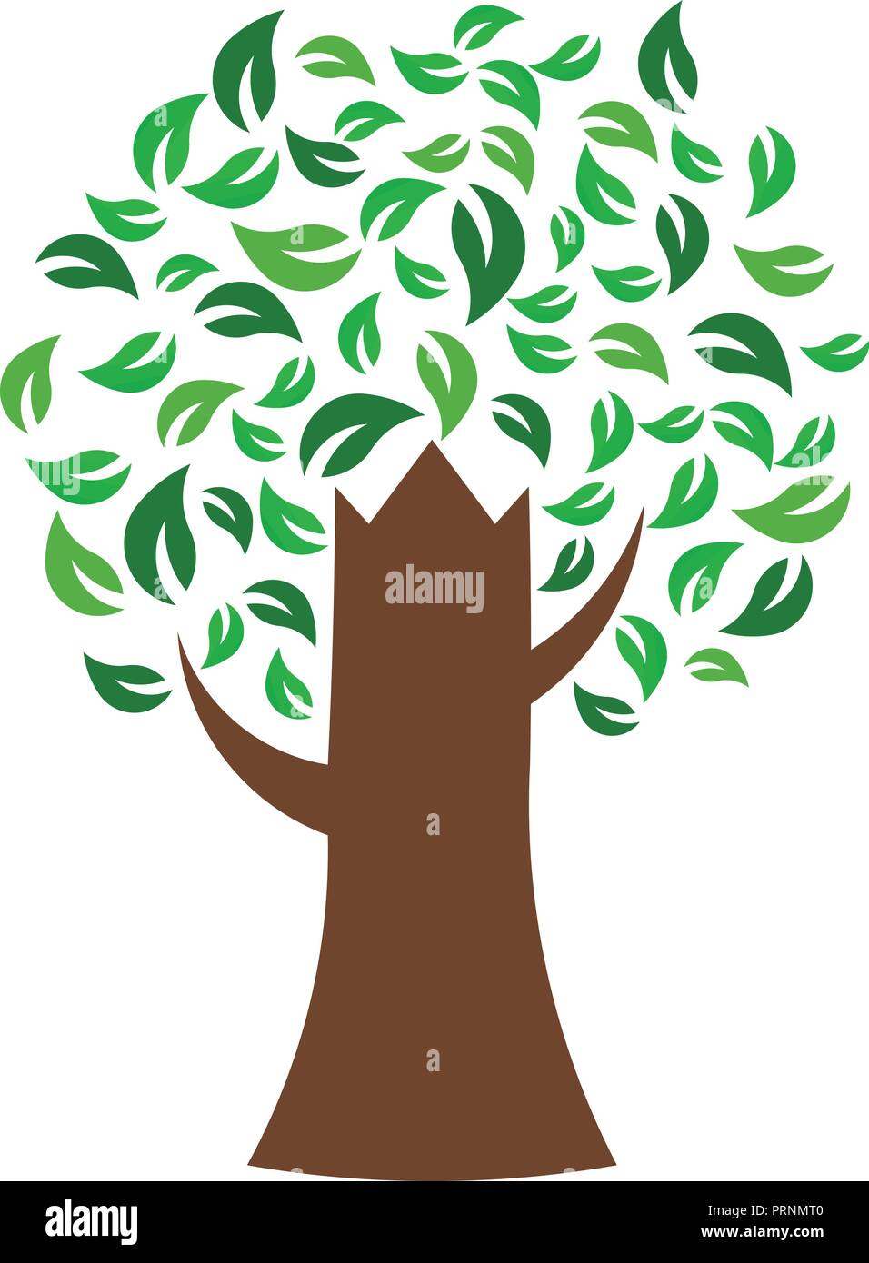 Green tree environmental, vector logo Stock Vector Image & Art - Alamy