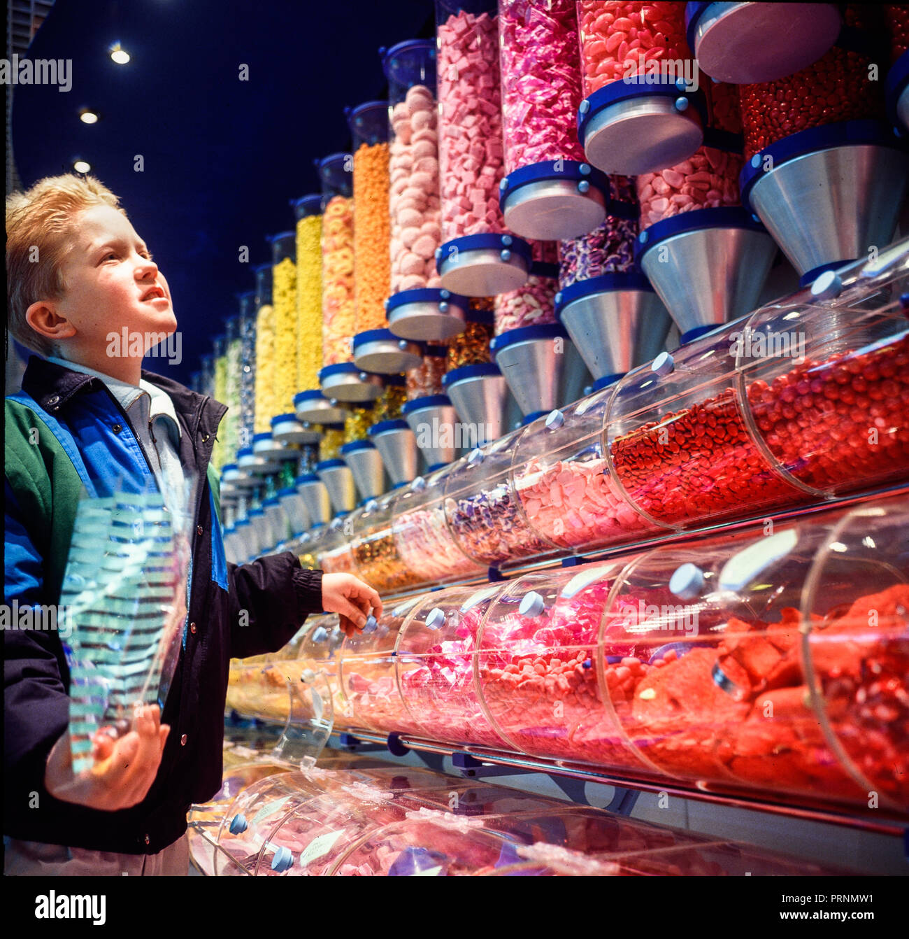 Kid sweets 1980s hi-res stock photography and images - Alamy