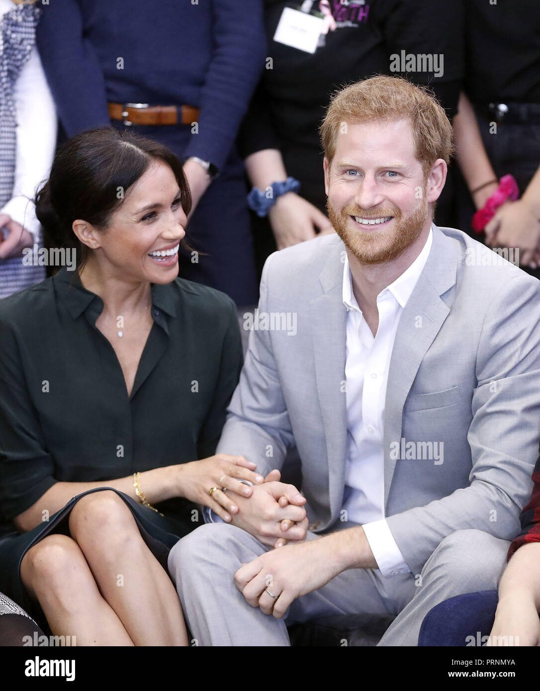 The Duke and Duchess of Sussex at The Joff, Peacehaven Youth Centre ...