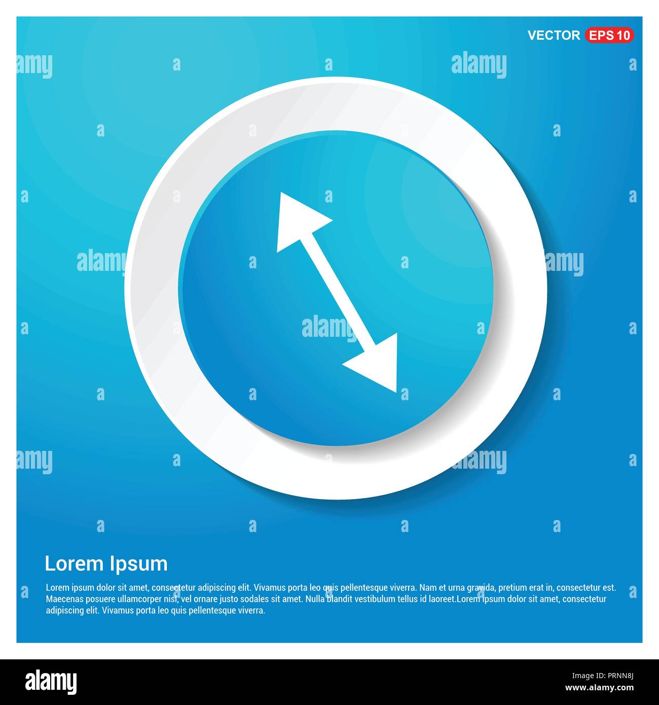 2 side arrow Icon Stock Vector Image & Art - Alamy