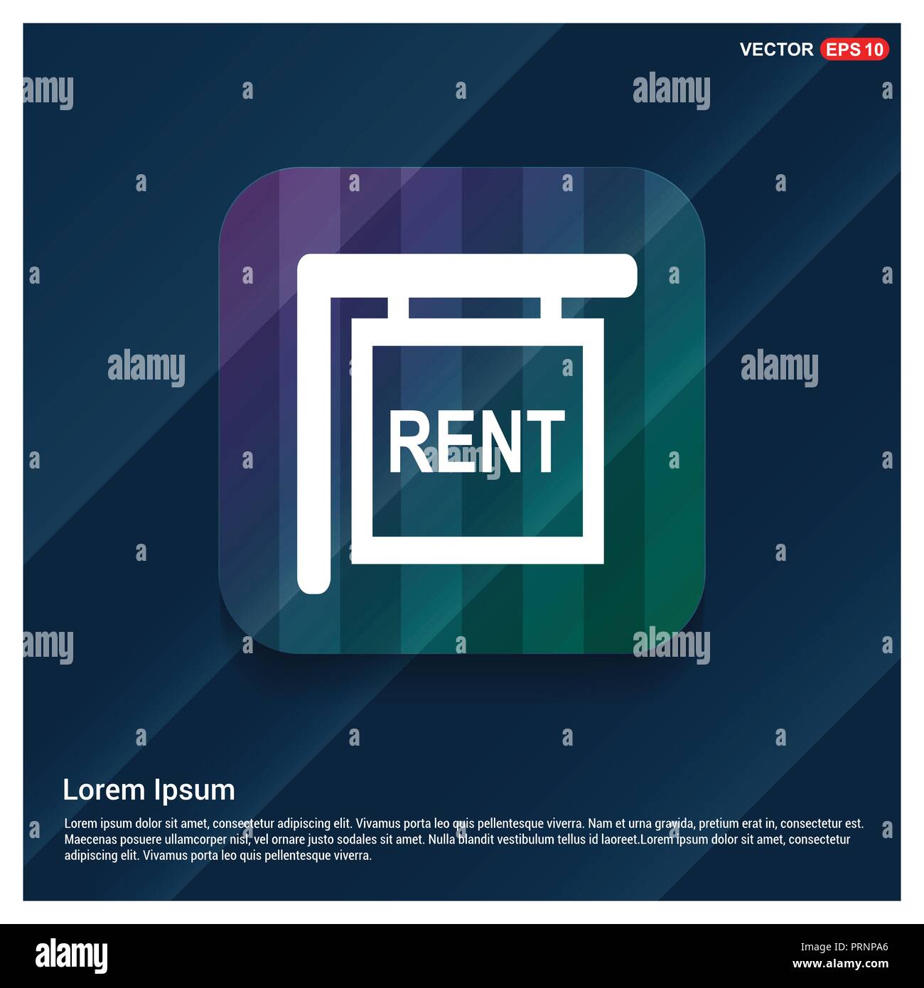 House for Rent Icon Stock Vector Image & Art - Alamy