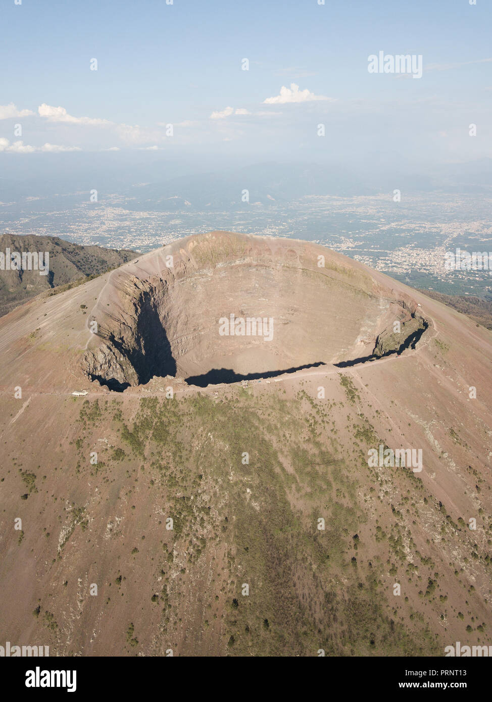 Aerial view pompeii in italy hi-res stock photography and images - Alamy