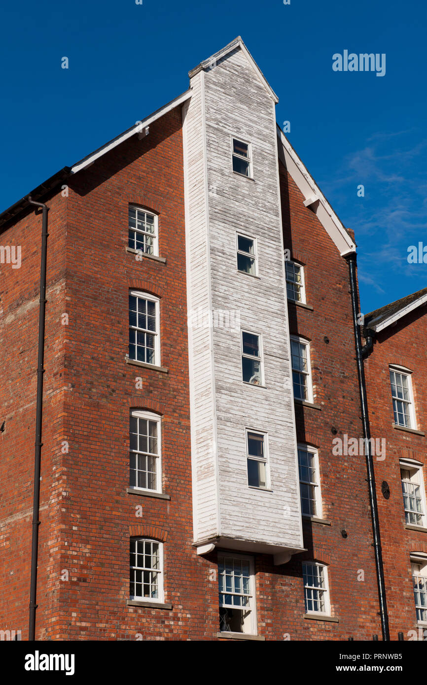 Flats in a converted warehouse at Eling Wharf, Eling and Totton ...