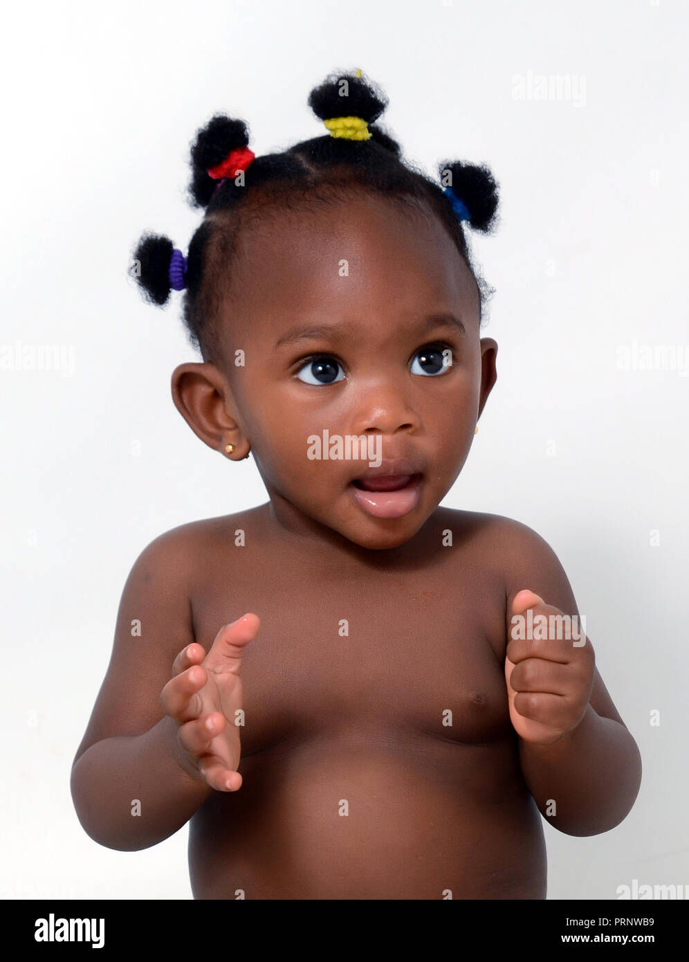 Black female clapping hands hi-res stock photography and images - Alamy