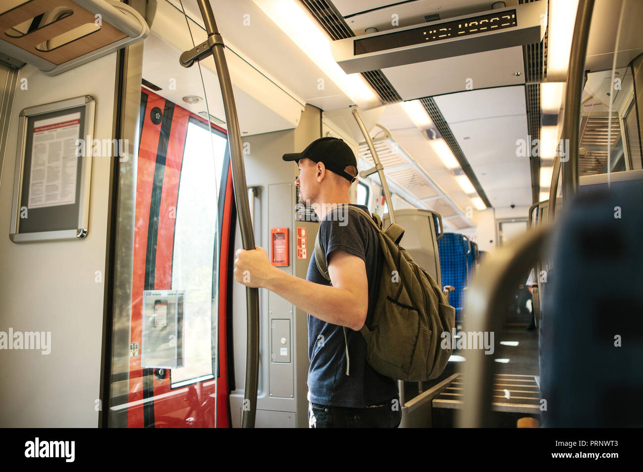Metro stop exit hi-res stock photography and images - Alamy