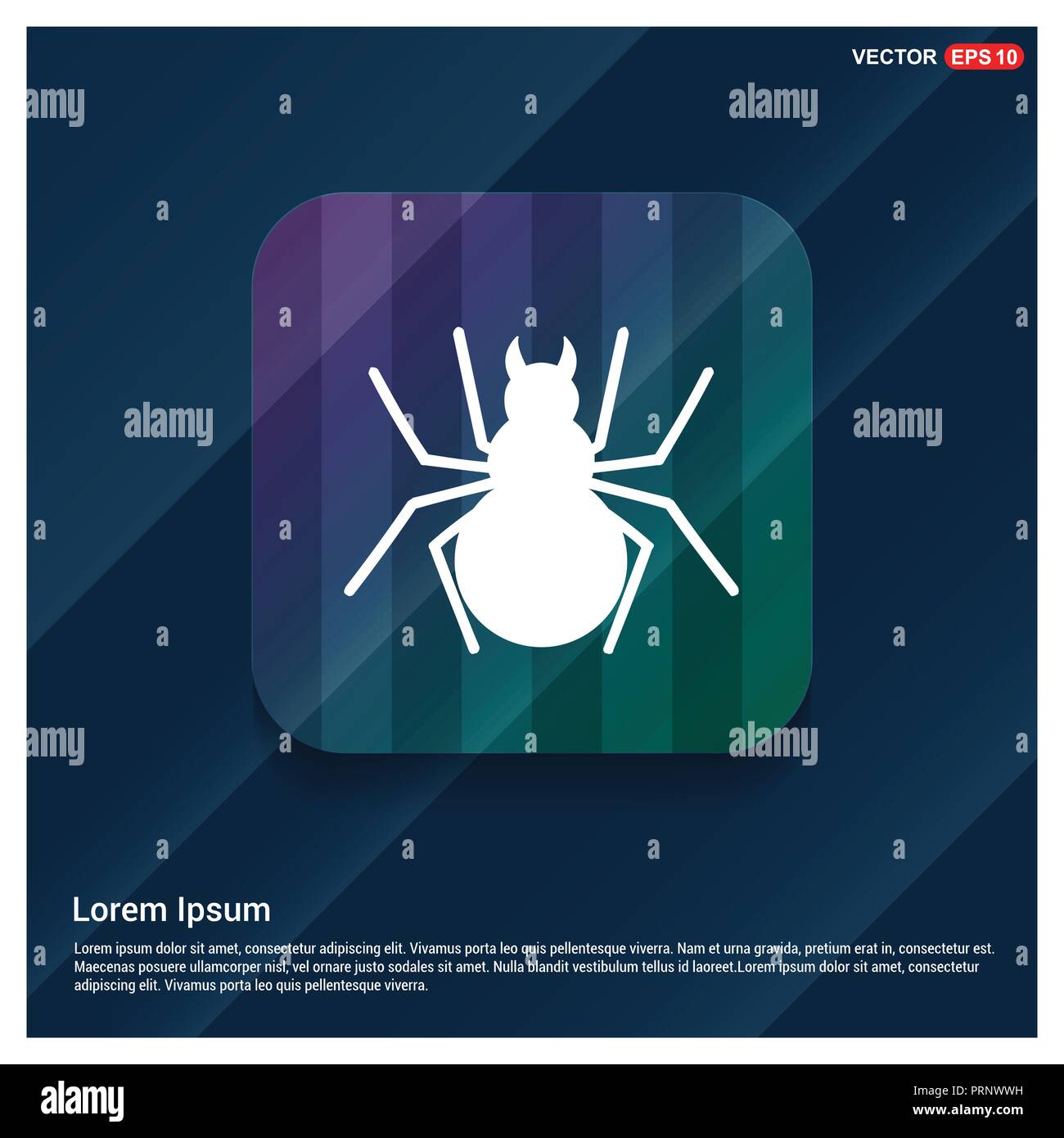 Halloween Spider icon Stock Vector Image & Art - Alamy