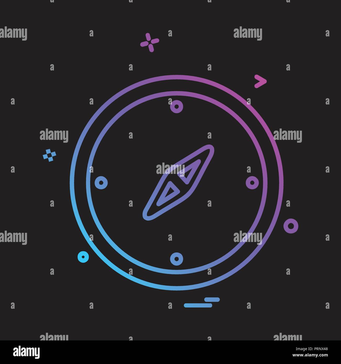 Clock icon design vector Stock Vector Image & Art - Alamy