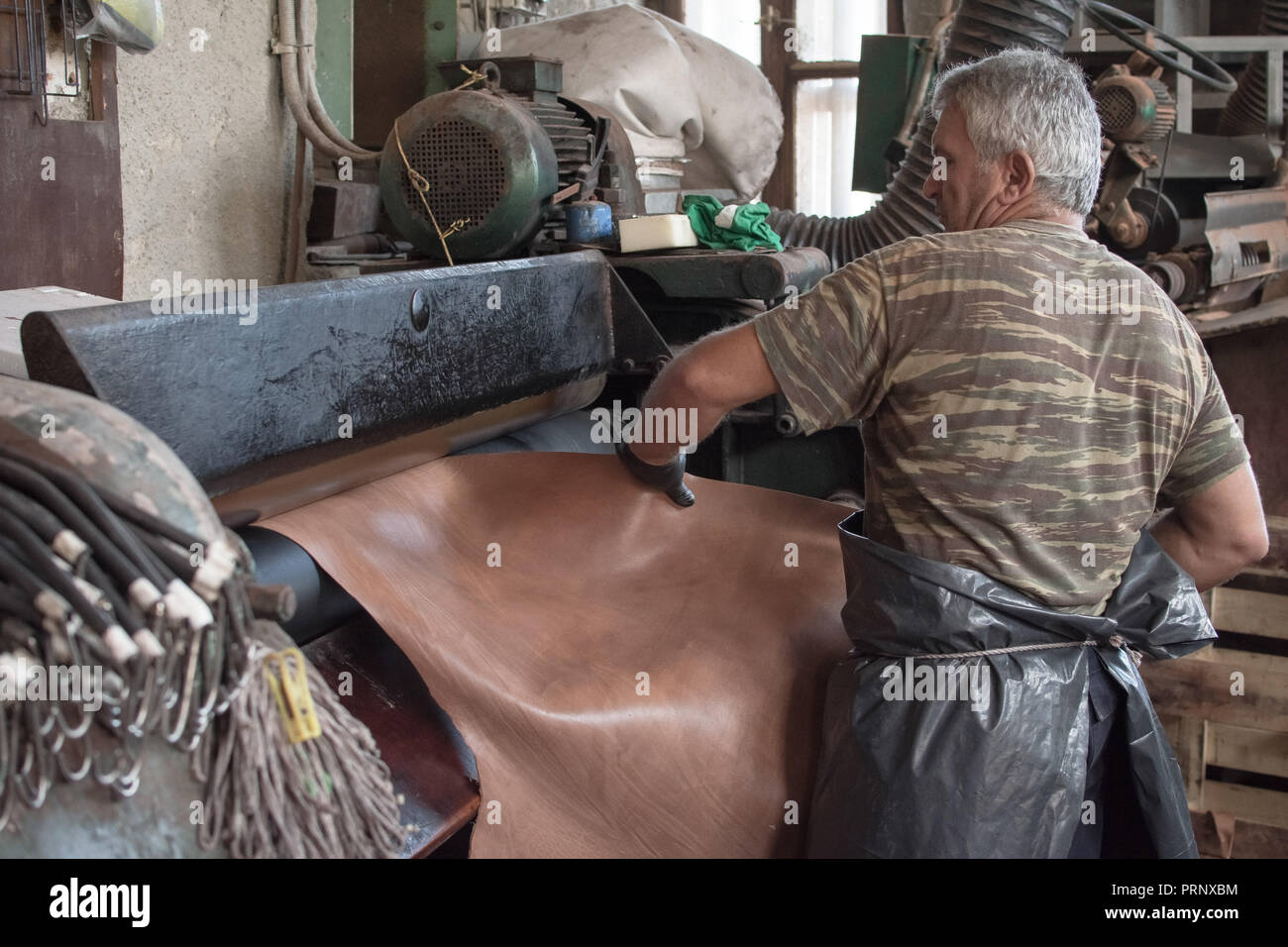 Leather worker 19th century hi-res stock photography and images - Alamy