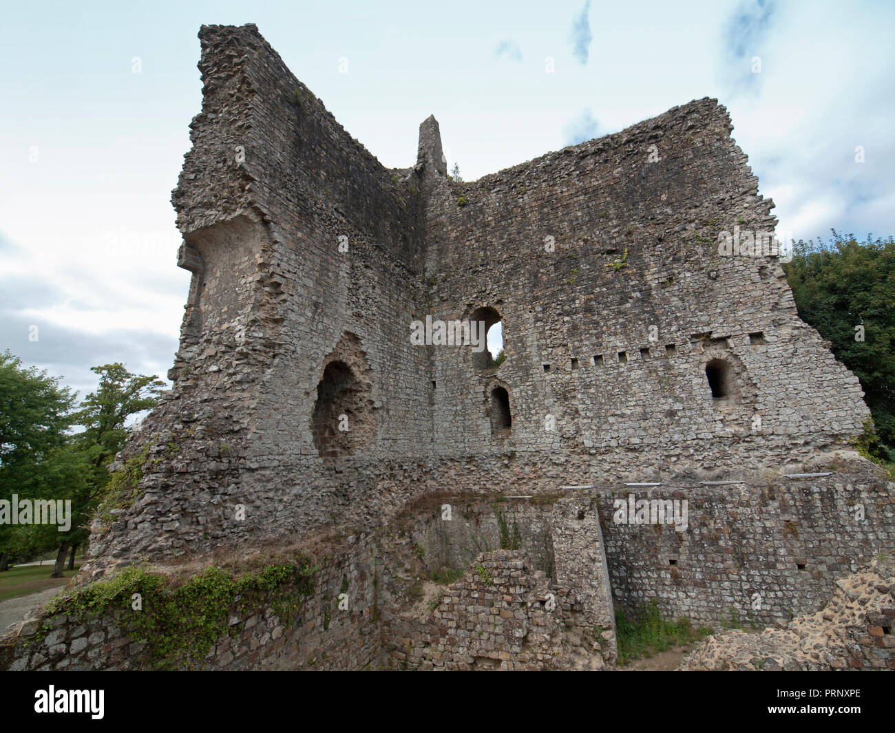 Domfront castle hi-res stock photography and images - Alamy