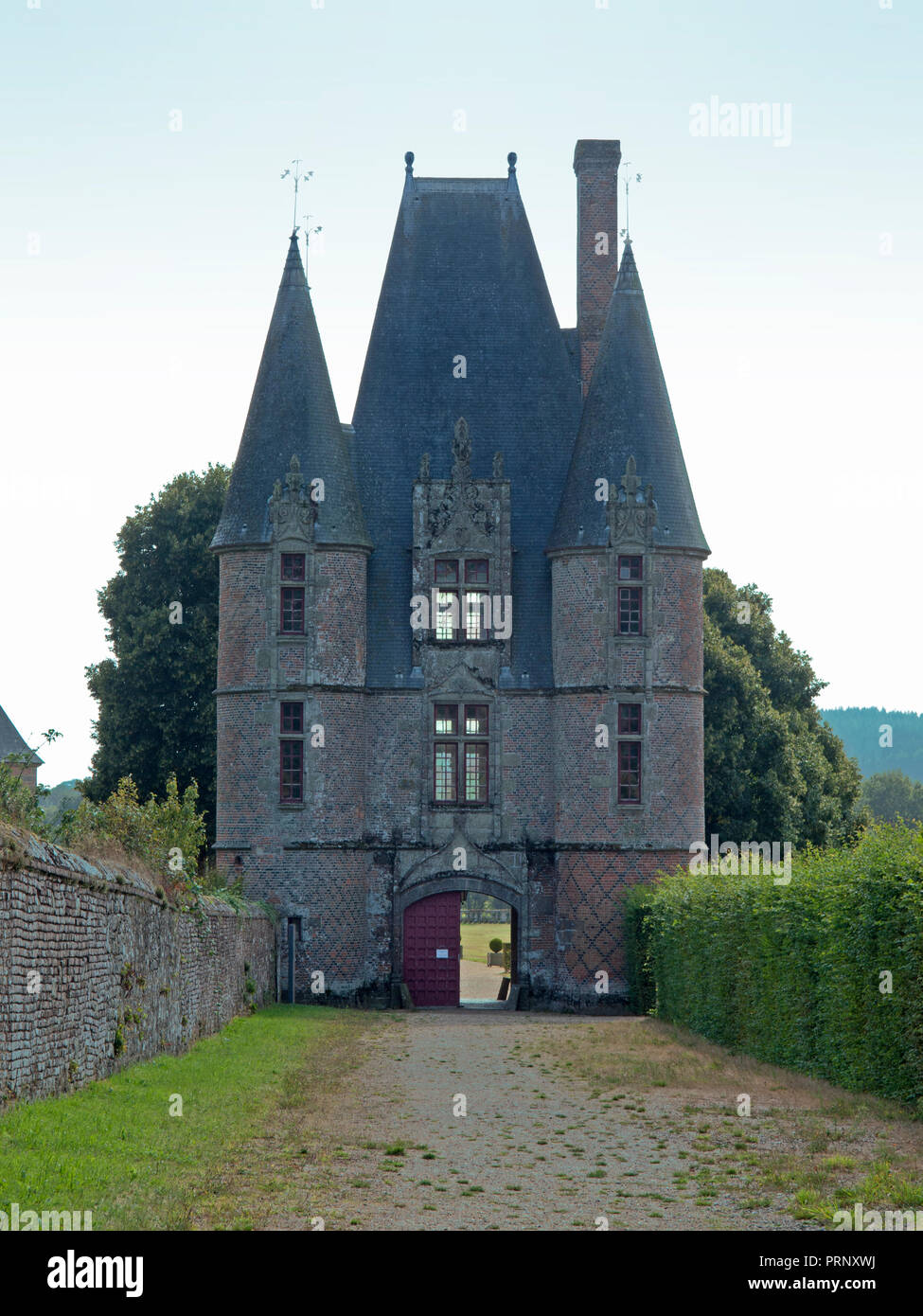 Carrouges castle hi-res stock photography and images - Alamy