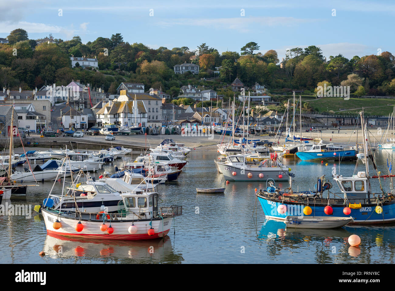 Lyme regis cobb beach hi-res stock photography and images - Alamy