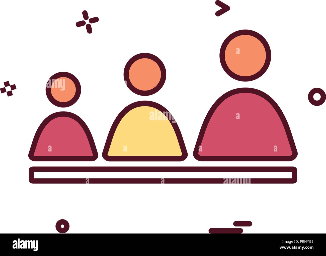 Group avatar icon design vector Stock Vector Image & Art - Alamy