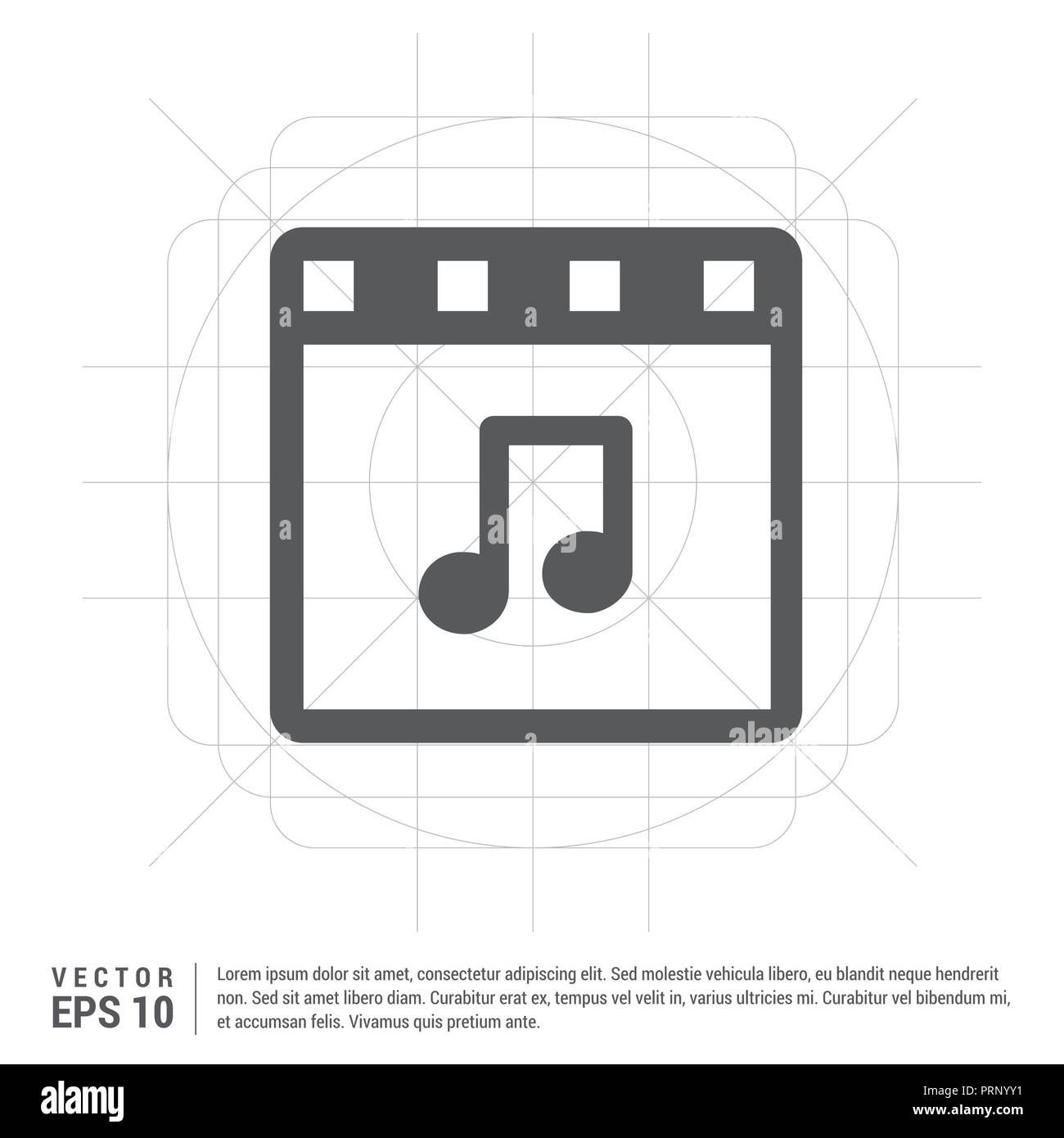 Music Symbol icon Stock Vector Image & Art - Alamy