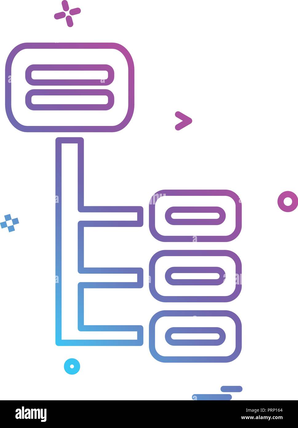 menu tree icon design vector Stock Vector Image & Art - Alamy