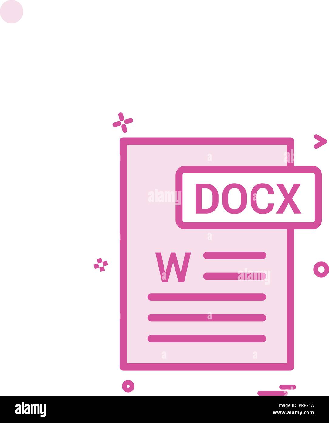Docx file format icon hi-res stock photography and images - Alamy
