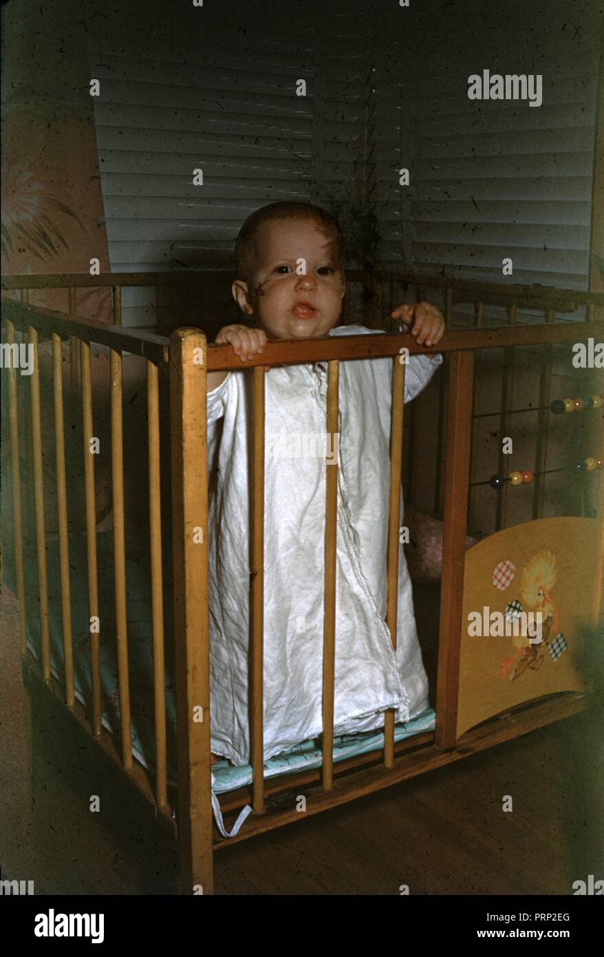 Vintage playpen hi-res stock photography and images - Alamy