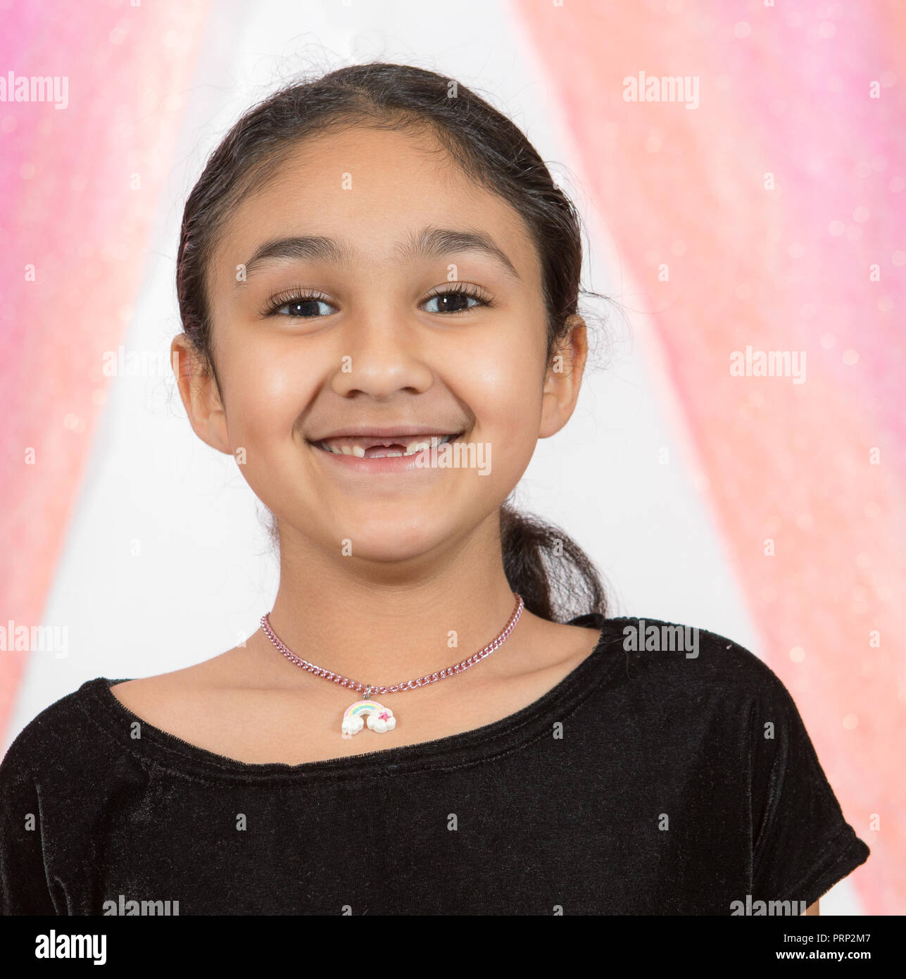 Girl and missing tooth hi-res stock photography and images - Alamy