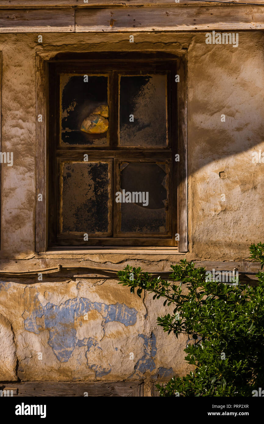 Window of a traditional Turkish house from Odunpazari , Eskisehir Stock ...