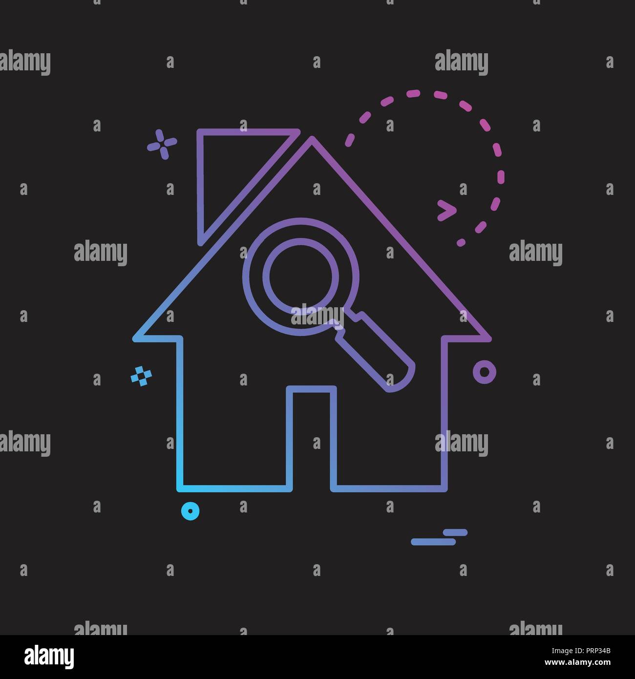 Real Estate icon design vector Stock Vector Image & Art - Alamy