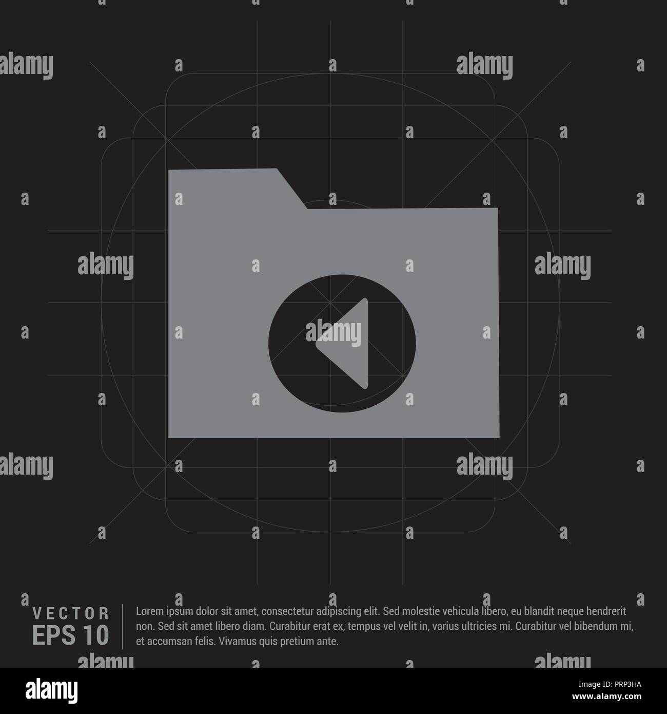 Computer Folder Icon Stock Vector Image & Art - Alamy