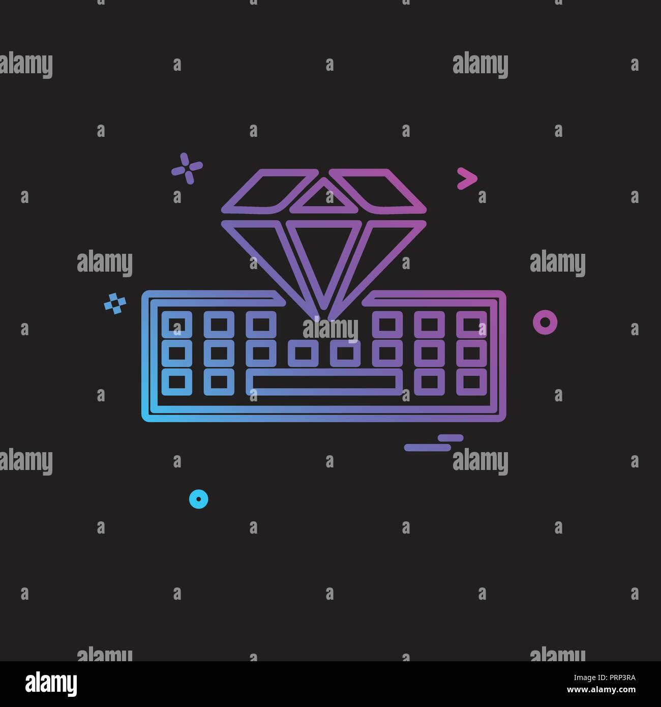 Keyboard icon design vector Stock Vector Image & Art - Alamy