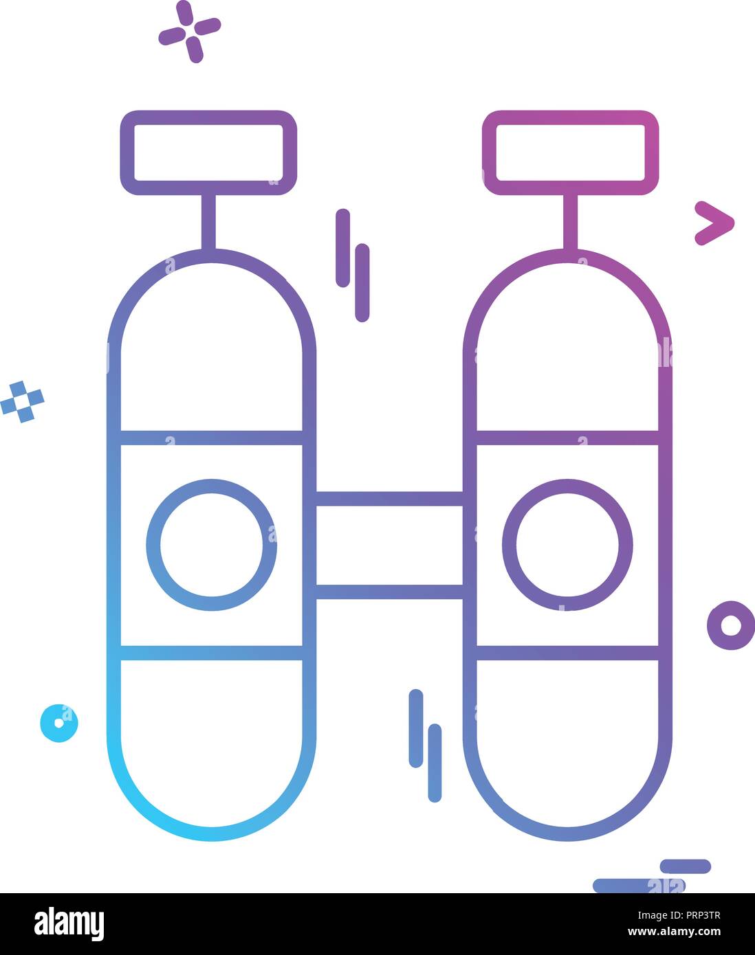 Cylinder icon design vector Stock Vector Image & Art - Alamy