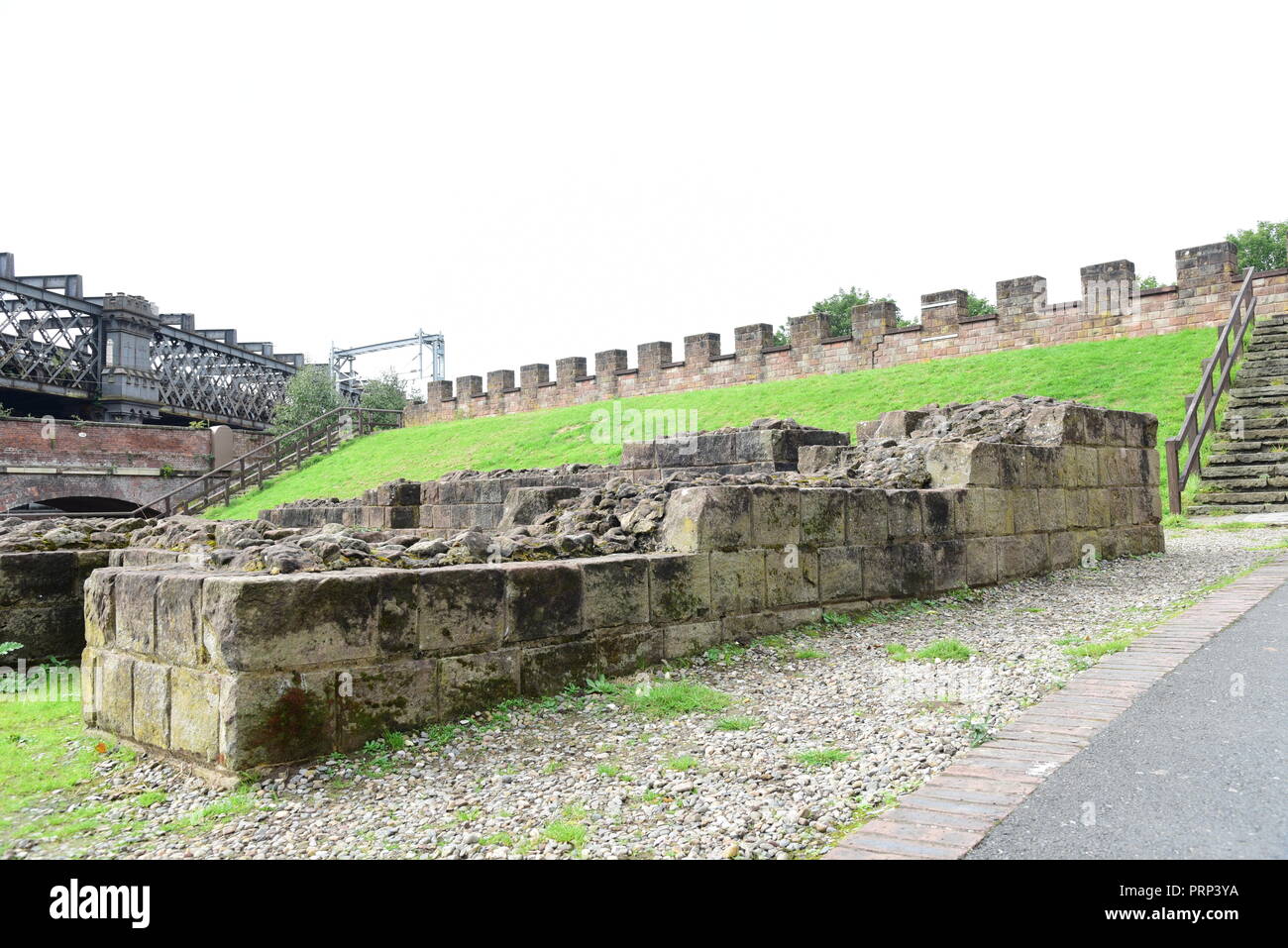 Roman fort castlefield manchester hi-res stock photography and images ...
