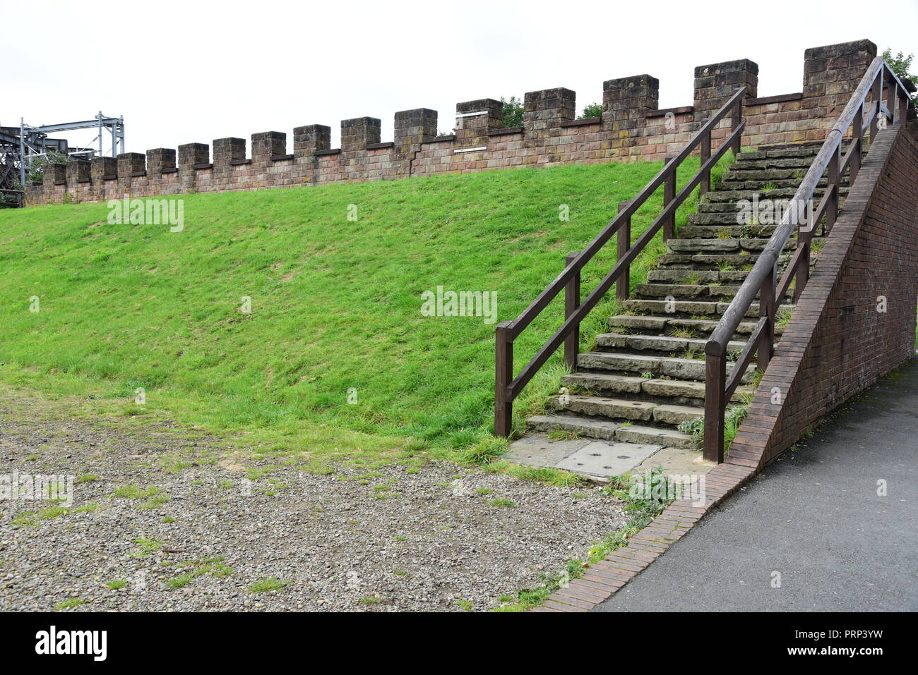 Manchester Roman Fort Stock Photo - Alamy