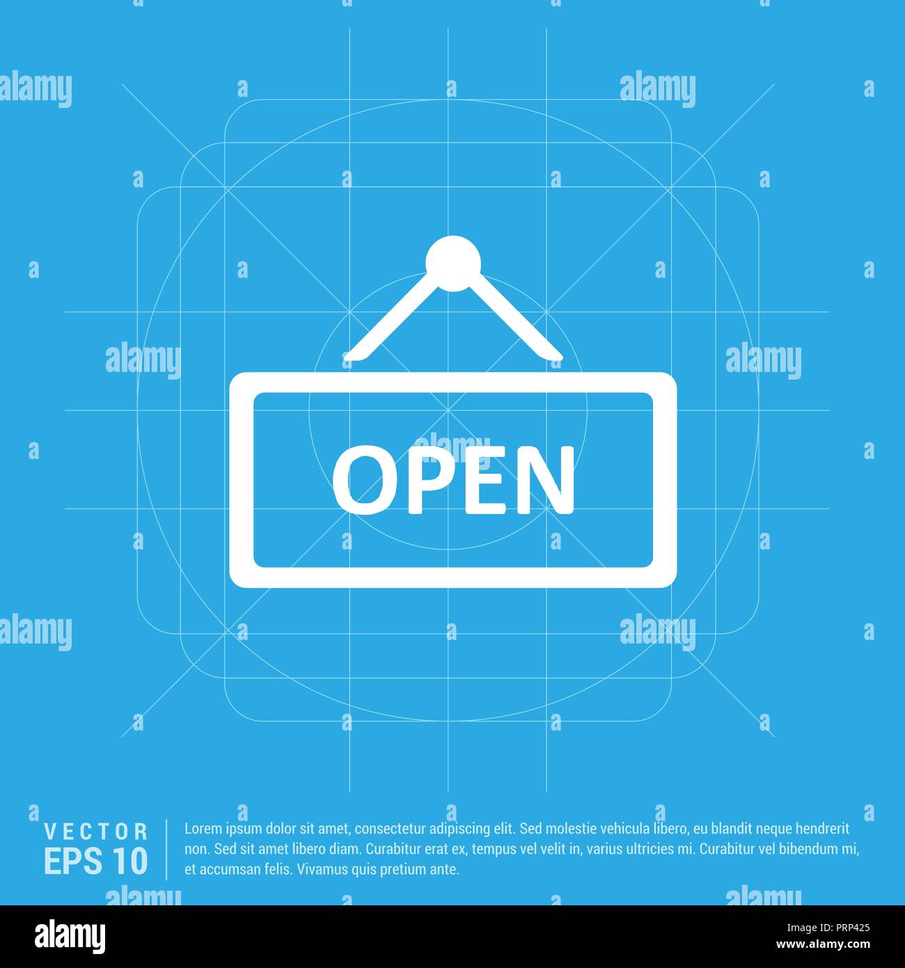 open door sign icon Stock Vector Image & Art - Alamy