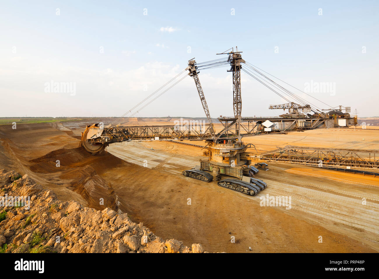 Giant Bucket Wheel Excavator