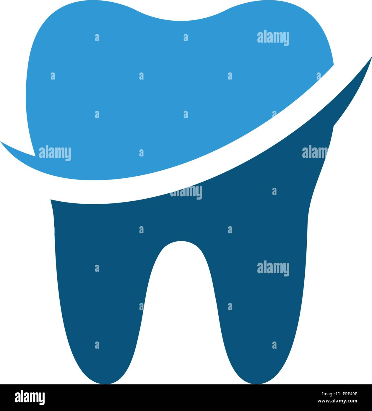 Tooth logo design hi-res stock photography and images - Alamy